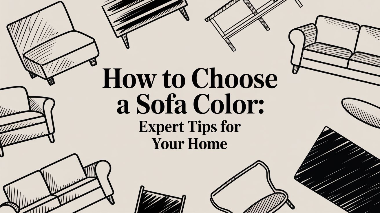 How to Choose a Sofa Color: Expert Tips for Your Home